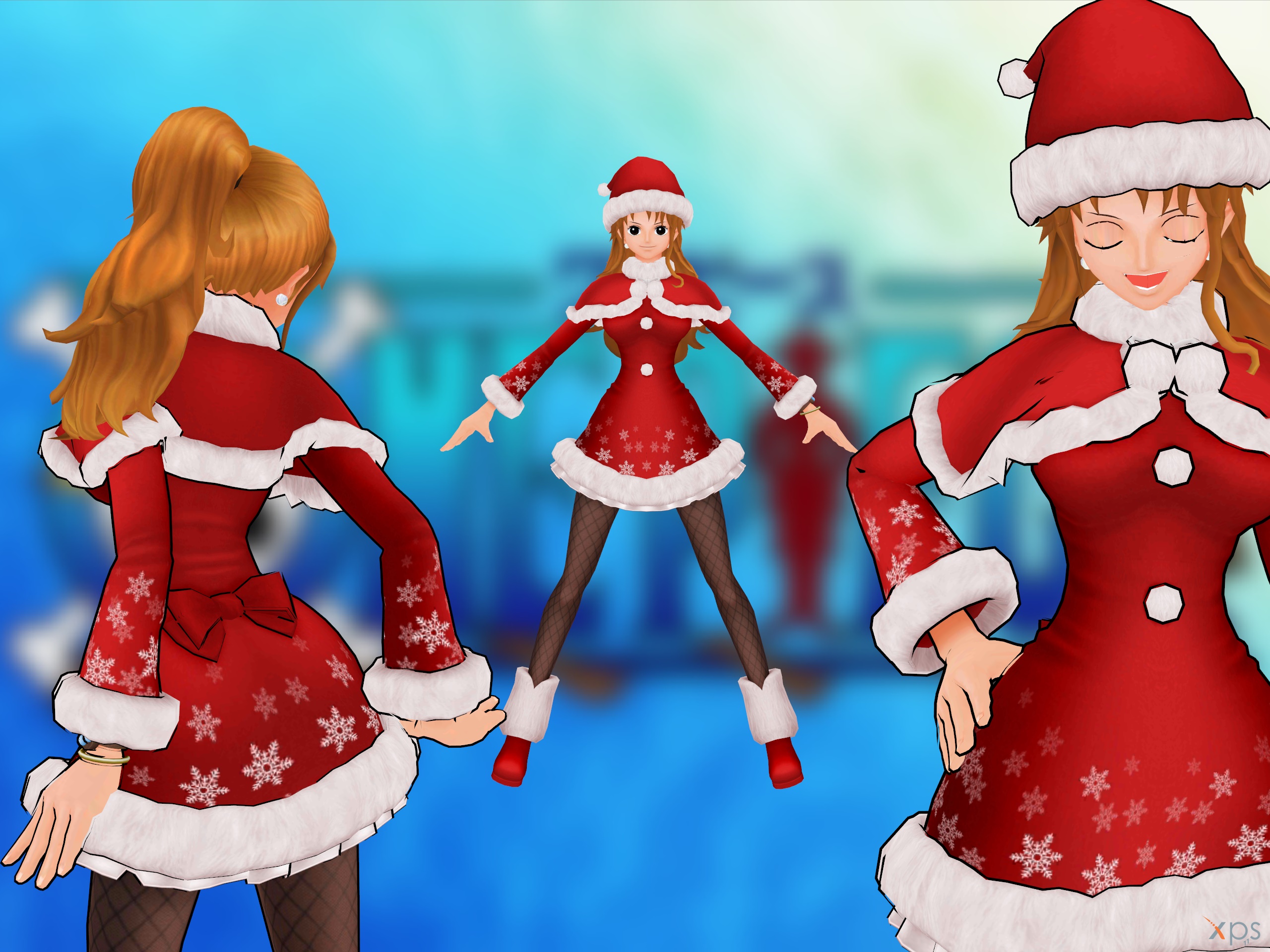 OPBD Nami W Christmas for Blender / XPS / FBX by Animanpower on DeviantArt
