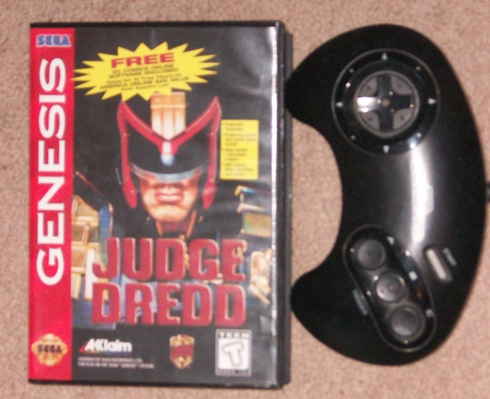 Game Review: Judge Dredd by Thunderstarwarp on DeviantArt