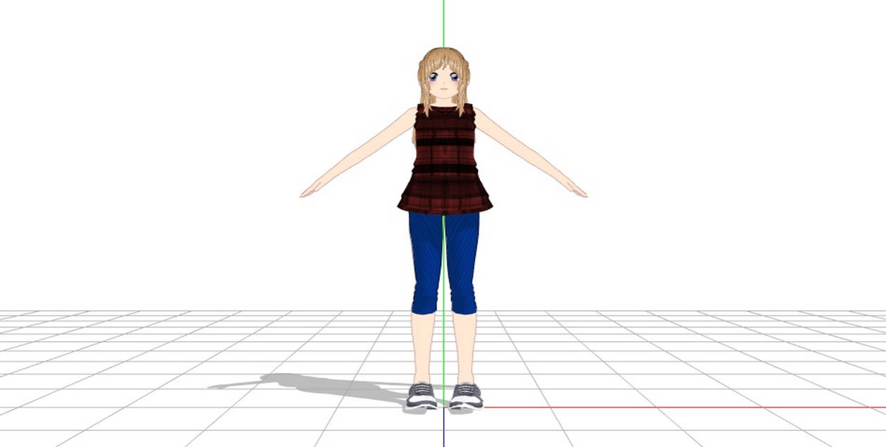 Mmd Oc Laura Starr No Dl By Kinhikari On Deviantart