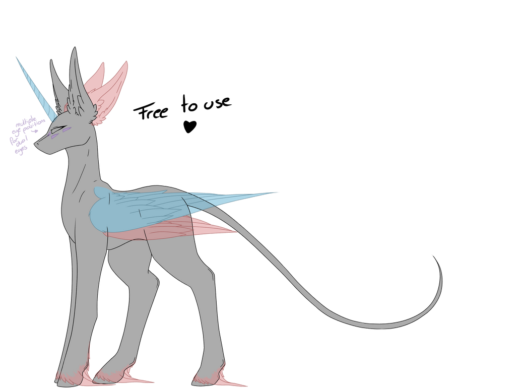 F2U Pony Base (psd file + simplified png) by OnyxStreak on DeviantArt