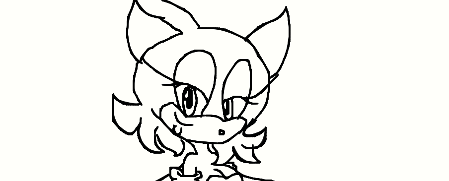 Rouge Lineart by YoshiDaisyFriends on DeviantArt