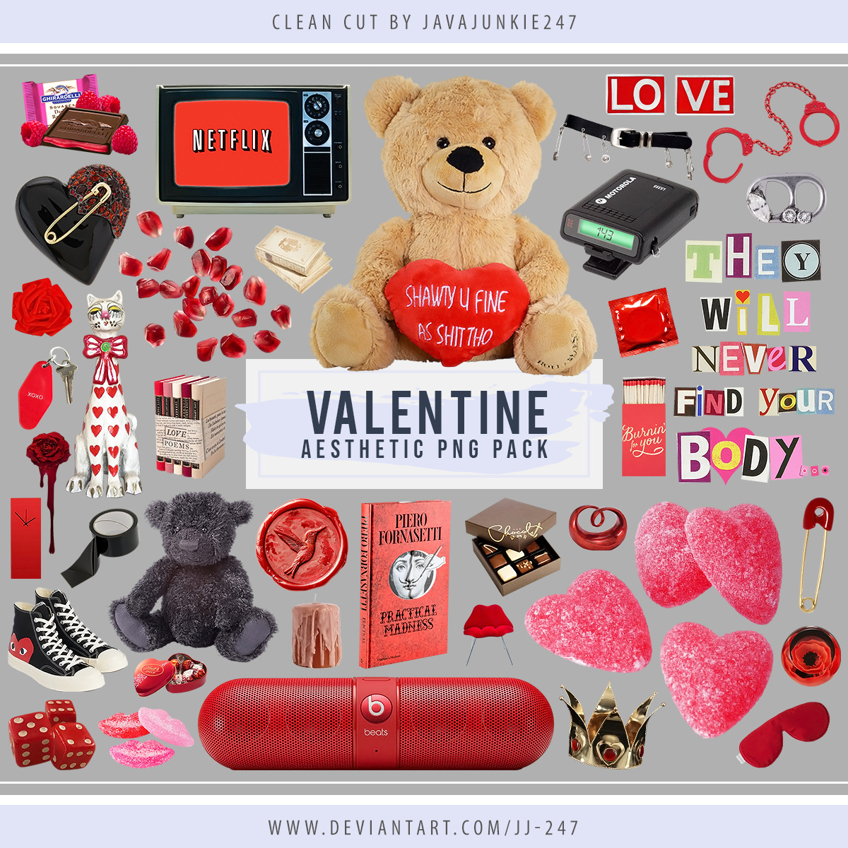 Valentine Aesthetic PNG Pack by JJ-247 on DeviantArt