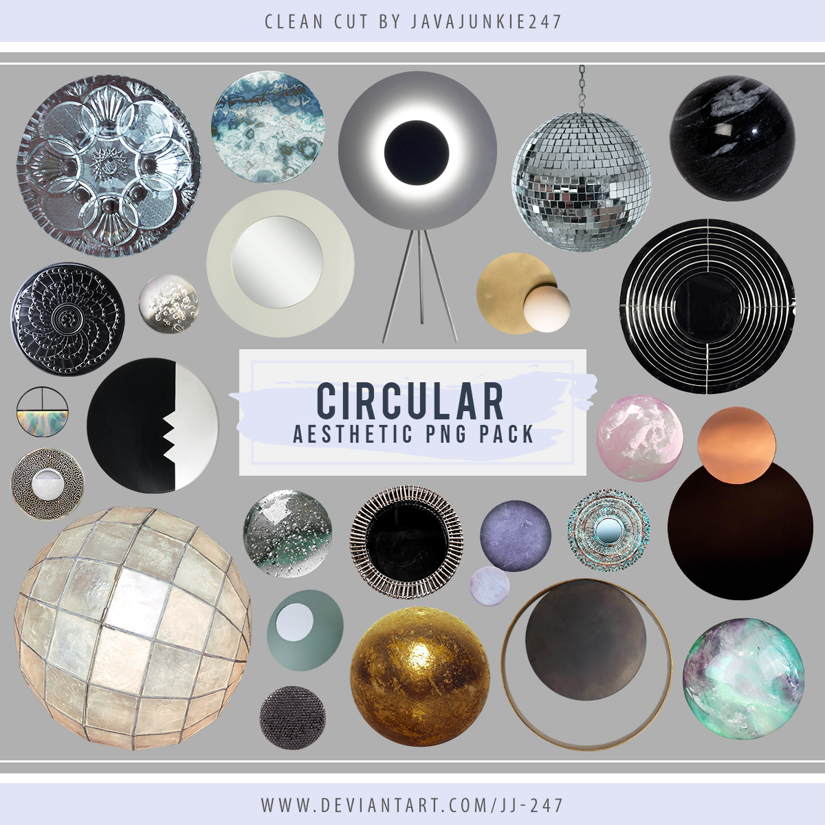 Circular Aesthetic PNG Pack by JJ-247 on DeviantArt