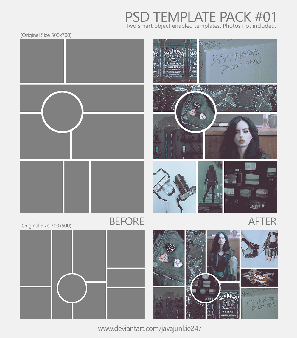 PSD Template Pack #01 by JJ-247 on DeviantArt