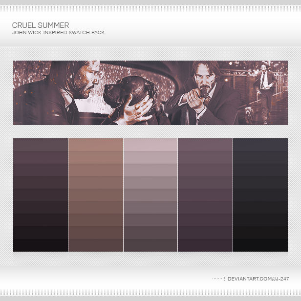 #08 Cruel Summer Swatches by JJ-247 on DeviantArt