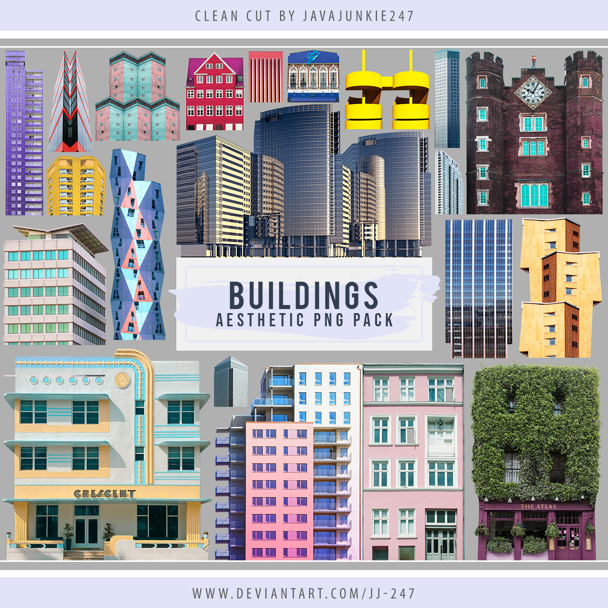 Buildings Aesthetic PNG Pack by JJ-247 on DeviantArt