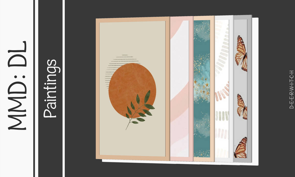 |MMD||DL| Paintings by D-E-E-R-W-I-T-C-H on DeviantArt