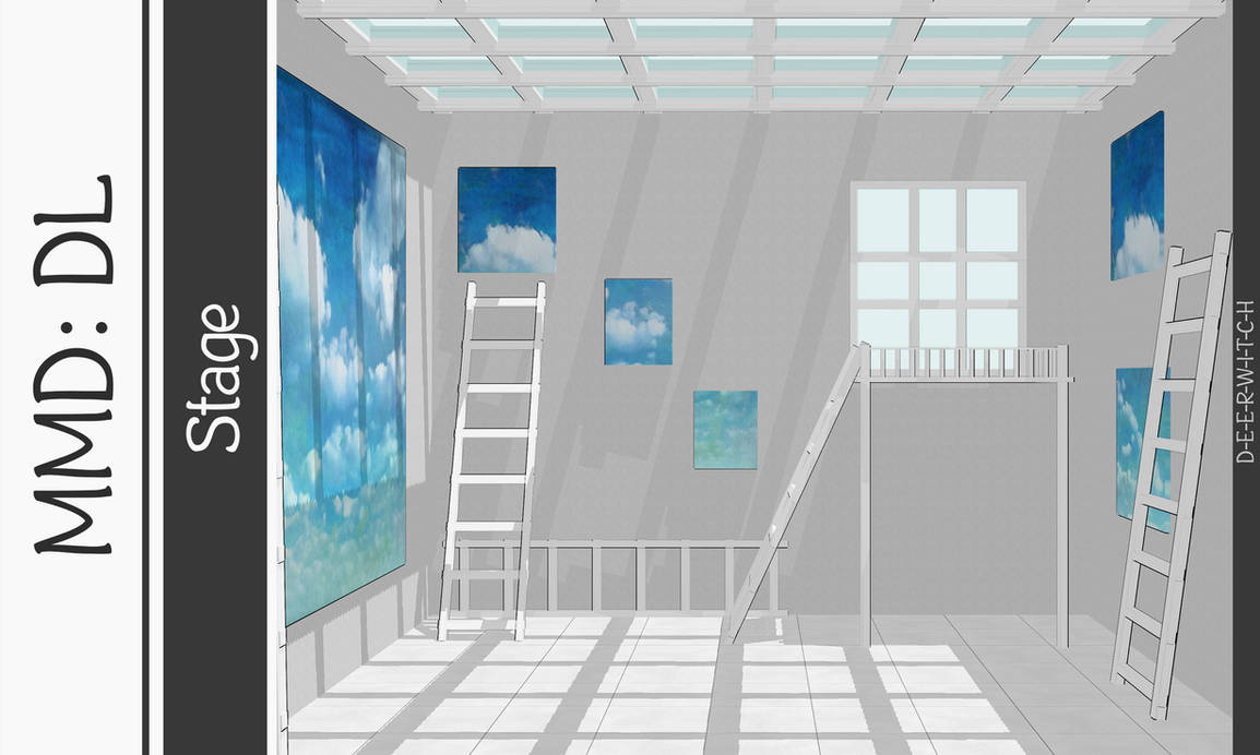 |MMD||DL| Stairs stage by D-E-E-R-W-I-T-C-H on DeviantArt