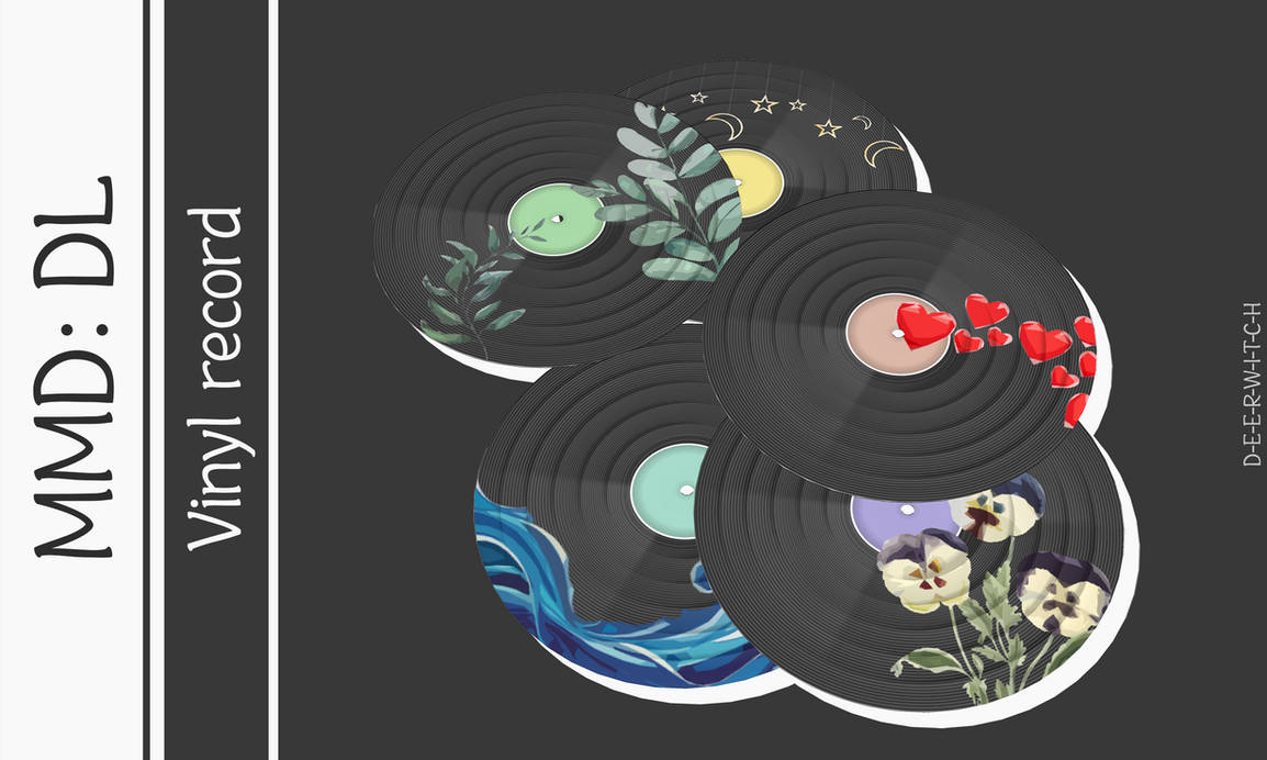 |MMD||DL| Vinyl record by D-E-E-R-W-I-T-C-H on DeviantArt