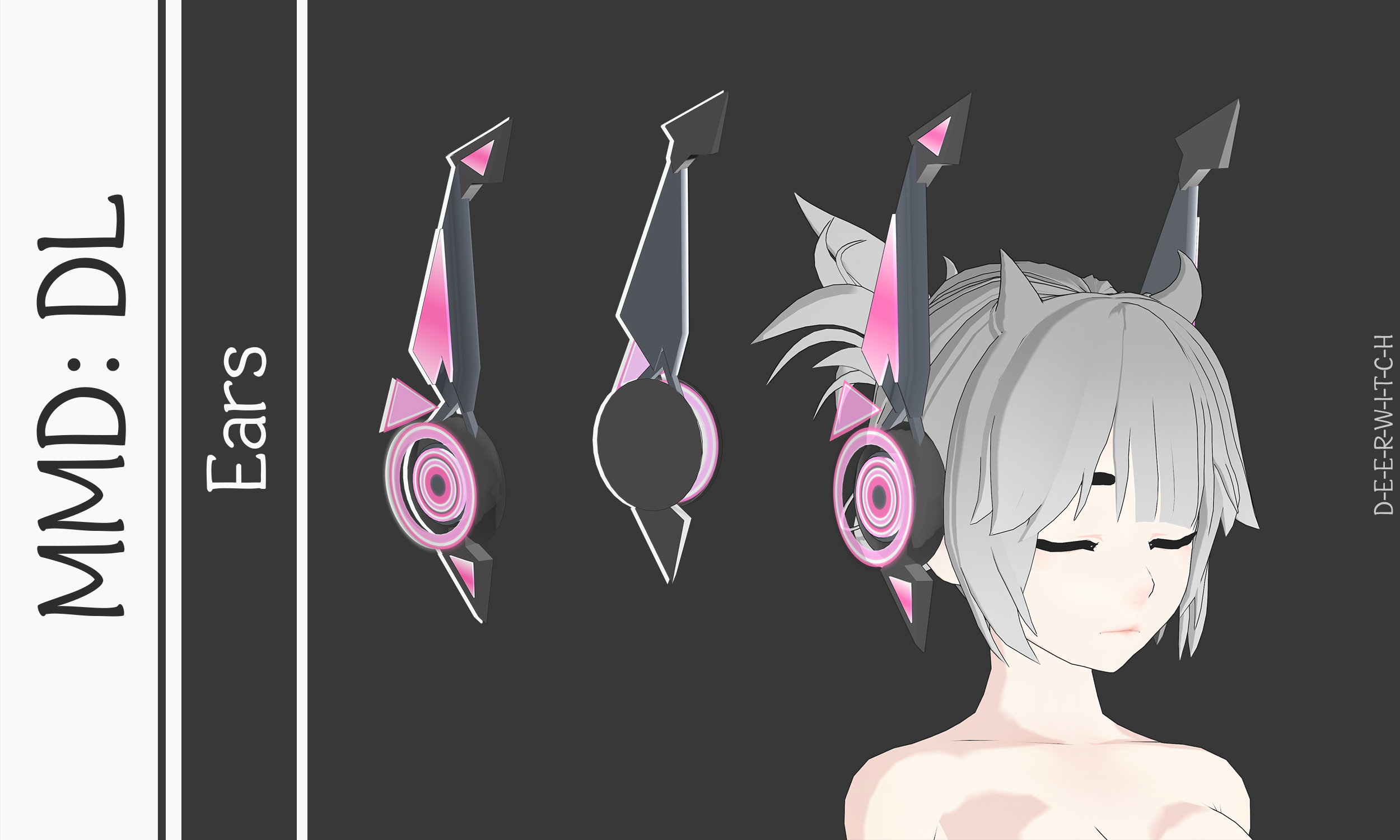 |MMD||DL| Ears #2 by D-E-E-R-W-I-T-C-H on DeviantArt