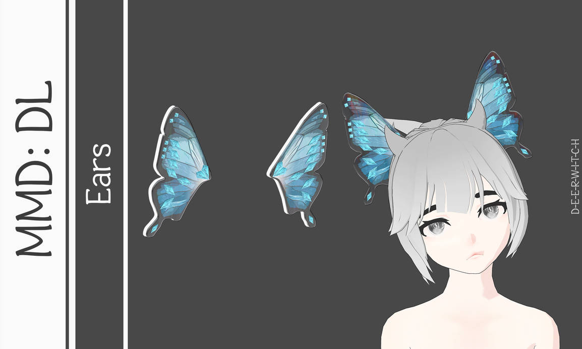 |MMD||DL| Ears #4 by D-E-E-R-W-I-T-C-H on DeviantArt