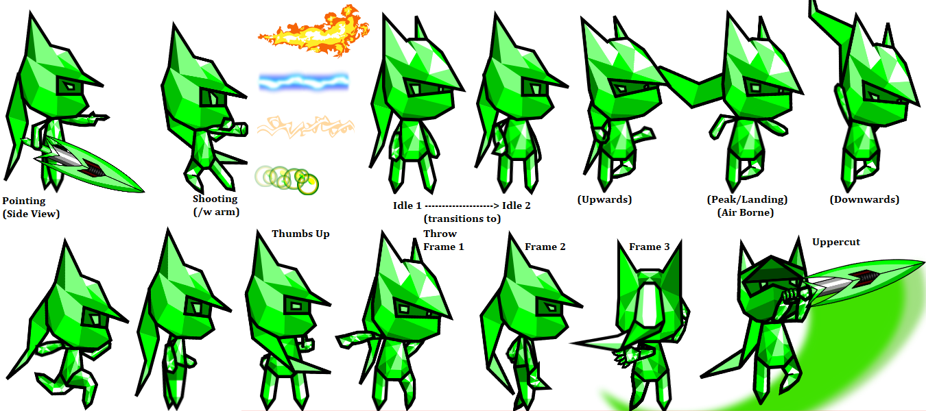 Walfas - One Prop Set + Sample Pose Sheet by TheCurseWatcher on DeviantArt