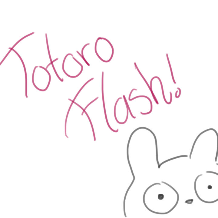 Totoro Flash! by AforAlila on DeviantArt