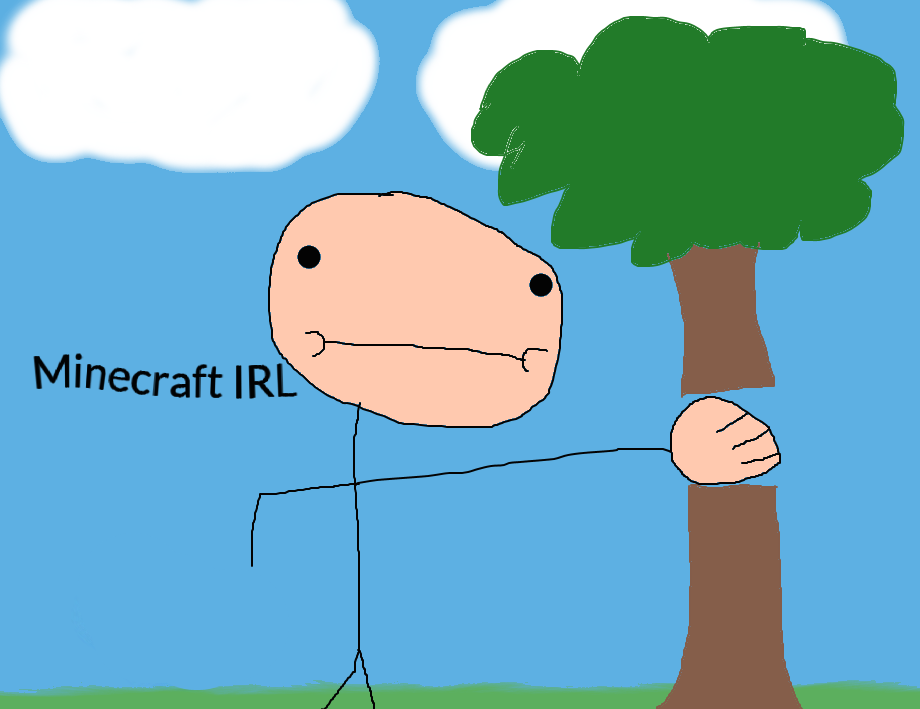 Minecraft IRL by BluebellTehUnicorn on DeviantArt