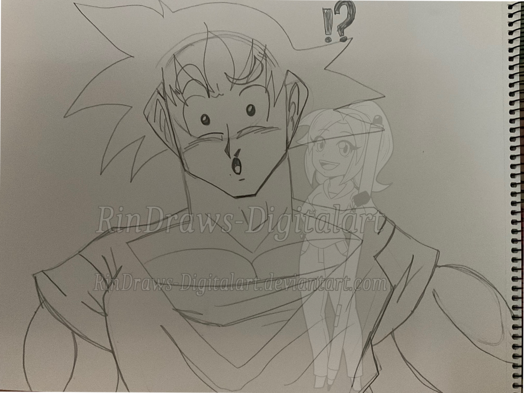 Goku Sketch by RinDraws-Digitalart on DeviantArt