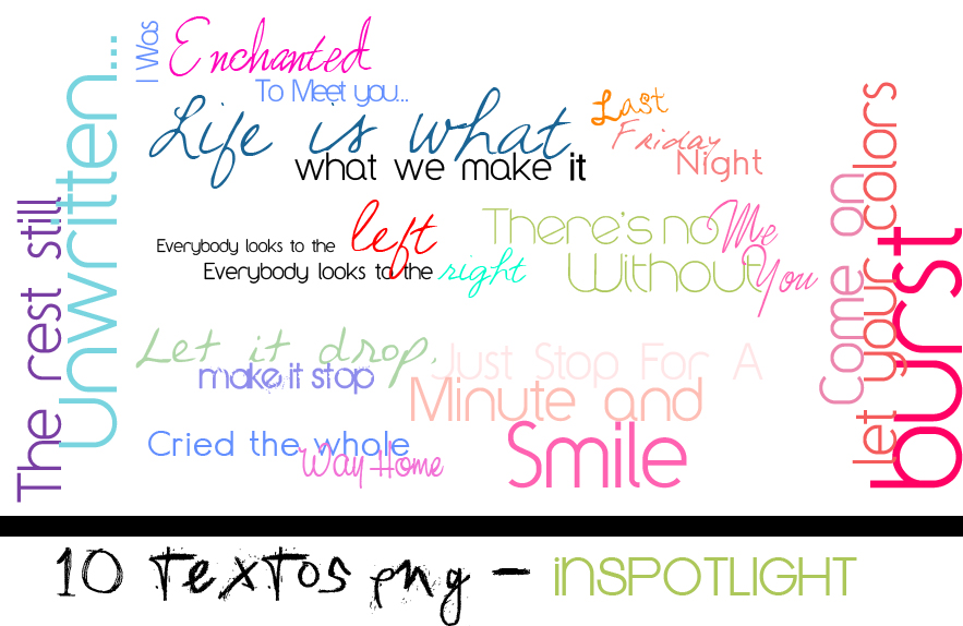 +Png Text by Inspotligth on DeviantArt