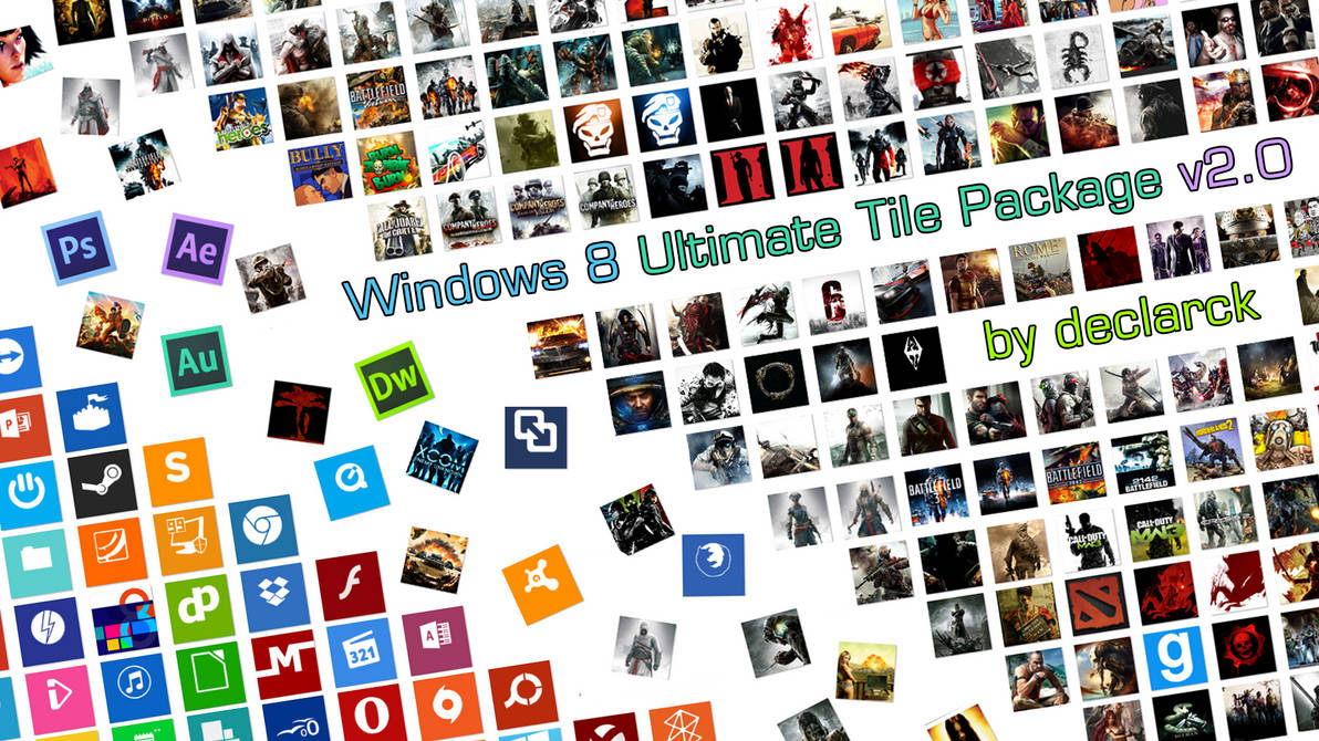 Windows 8 Ultimate Tile Package by DeCLaRcK on DeviantArt