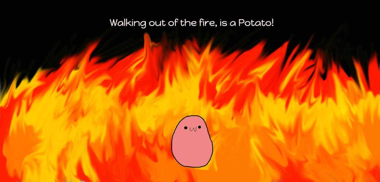 Fire Potato by Blossomace on DeviantArt