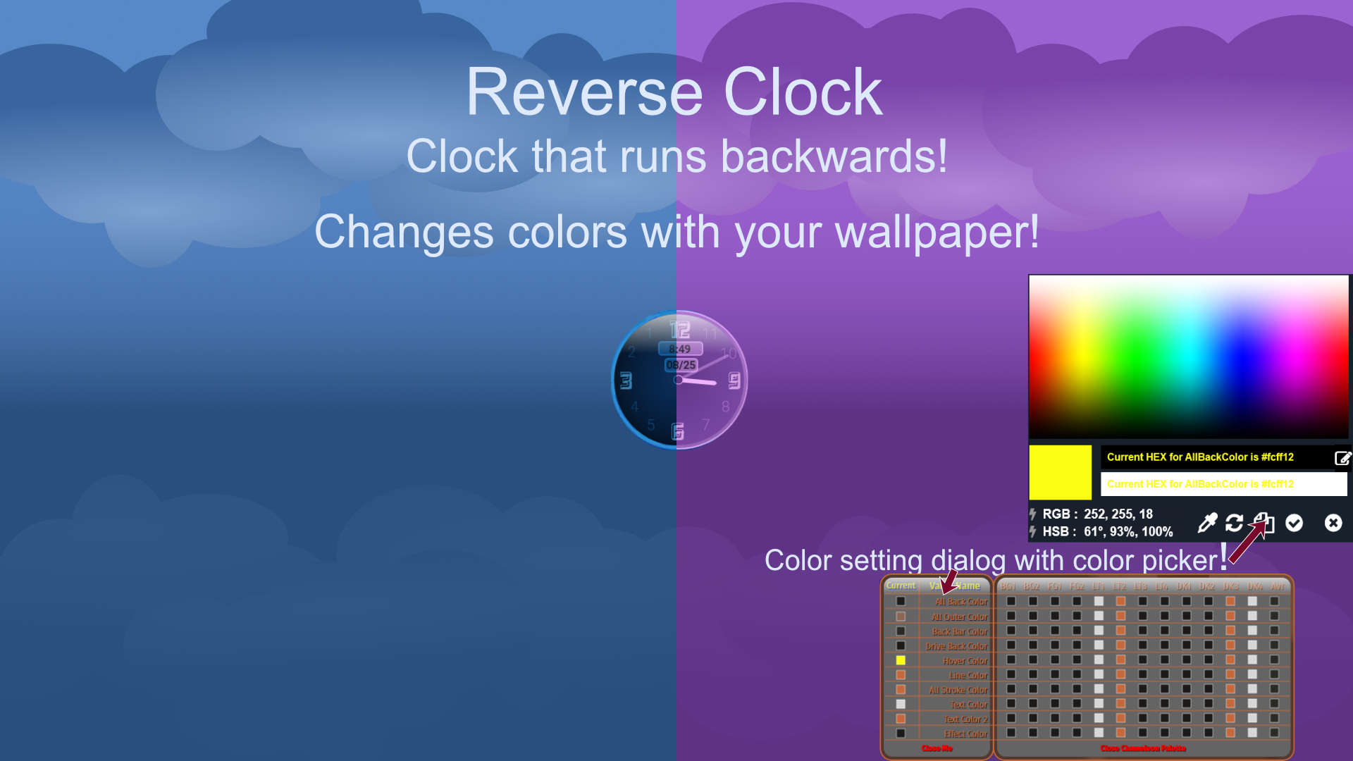 Reverse Shape Clock 1.1 by Dan-Da-Bear on DeviantArt