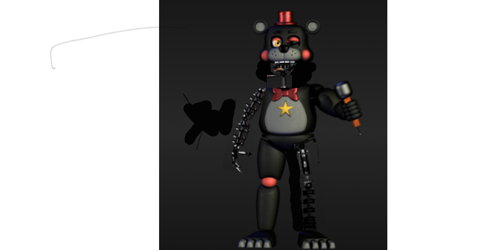 withered lefty by glitchedgamer2020 on DeviantArt