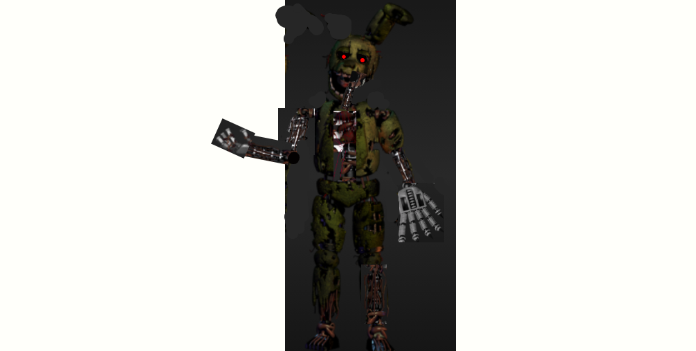 sinister springtrap by glitchedgamer2020 on DeviantArt