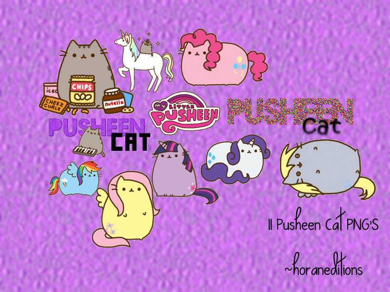 Pusheen Cat PNG Pack by HoranEditions on DeviantArt