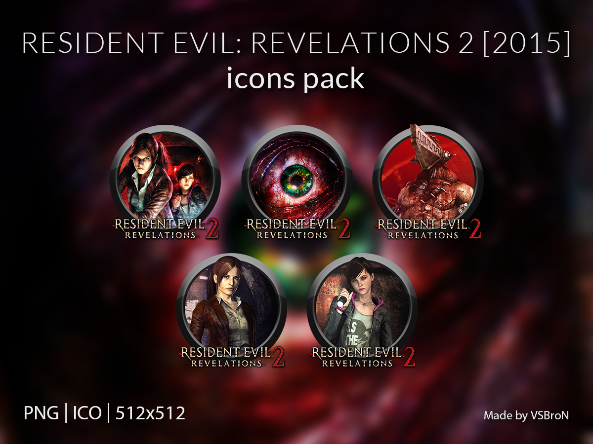 Resident Evil: Revelations 2 [2015] Icons Pack by VSBroN on DeviantArt