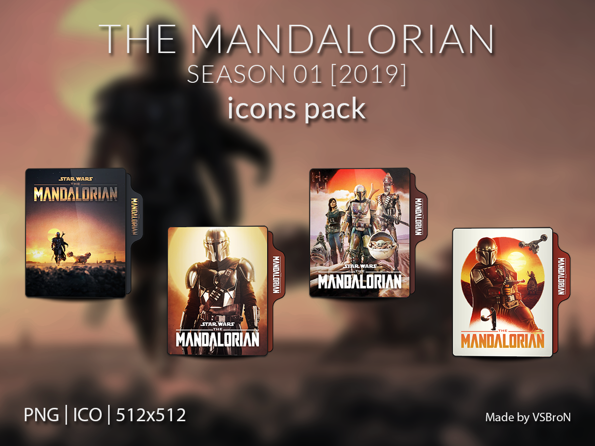 The Mandalorian (s01) [2019] Icons Pack by VSBroN on DeviantArt