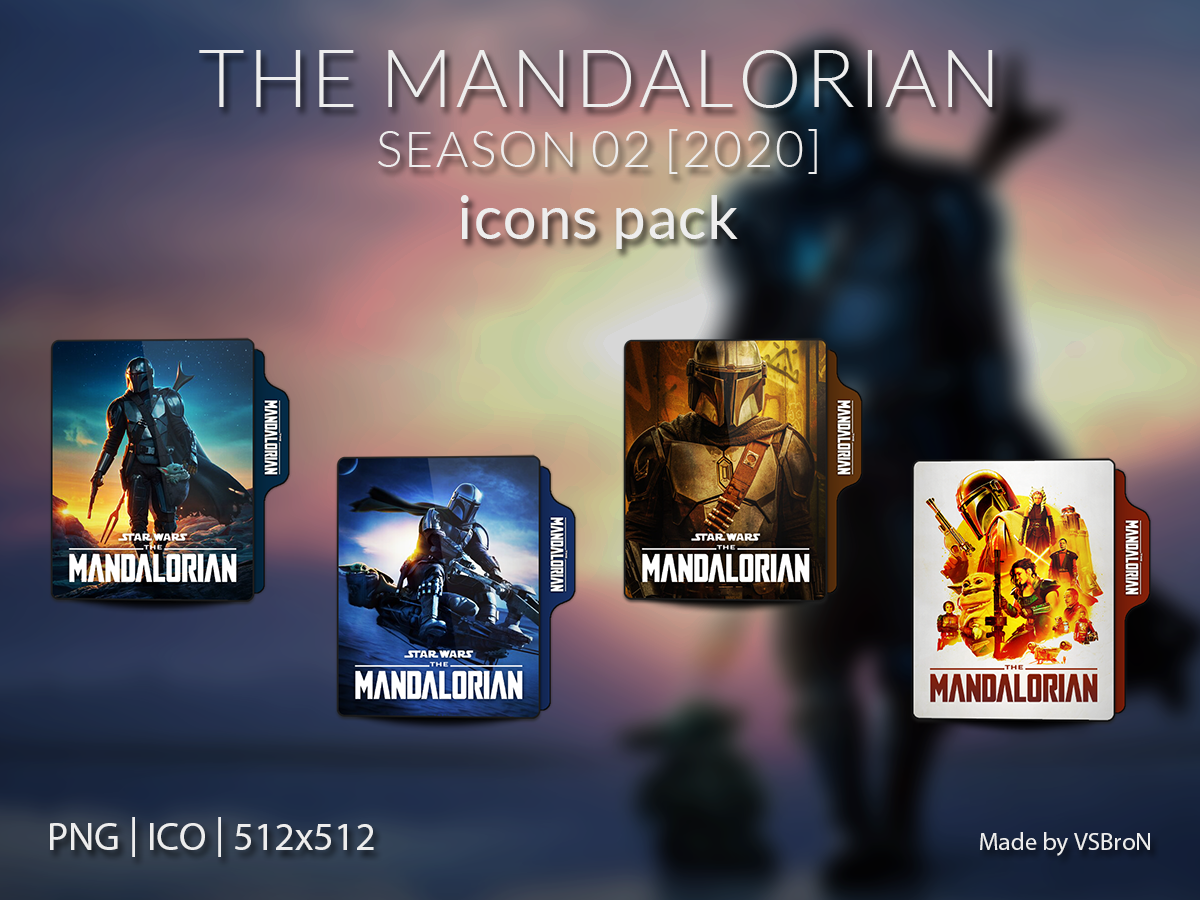 The Mandalorian (s02) [2020] Icons Pack by VSBroN on DeviantArt