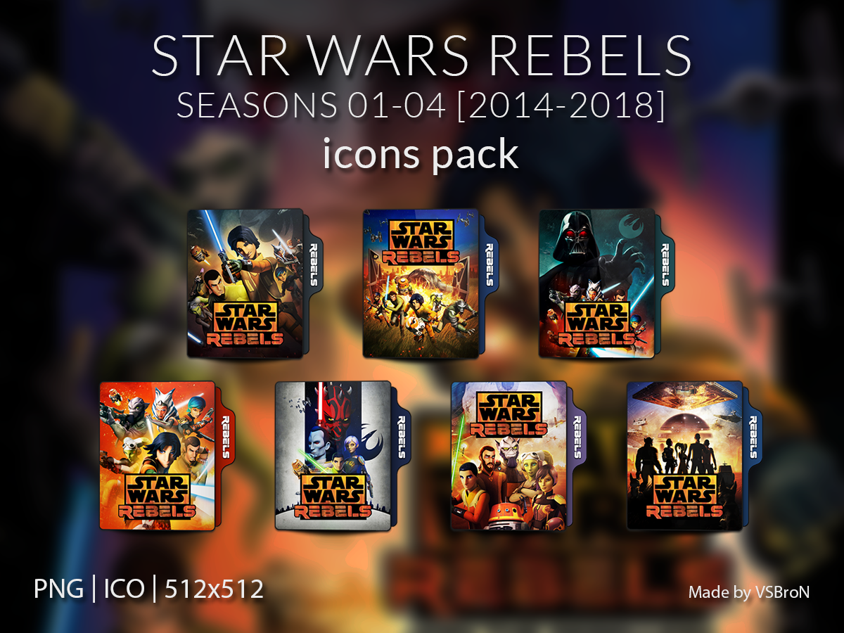 Star Wars Rebels [2014] Icons Pack by VSBroN on DeviantArt