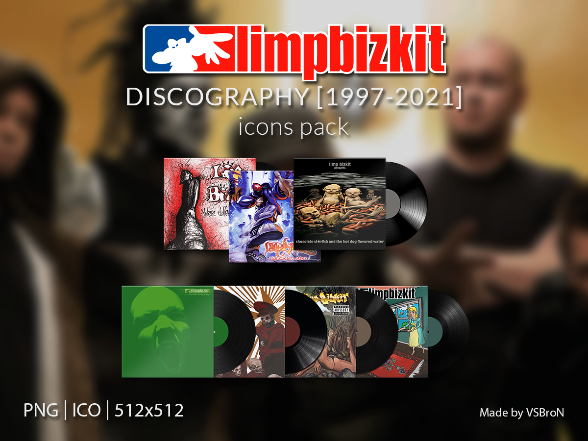 Limp Bizkit Discography [1997-2021] Icons Pack by VSBroN on DeviantArt