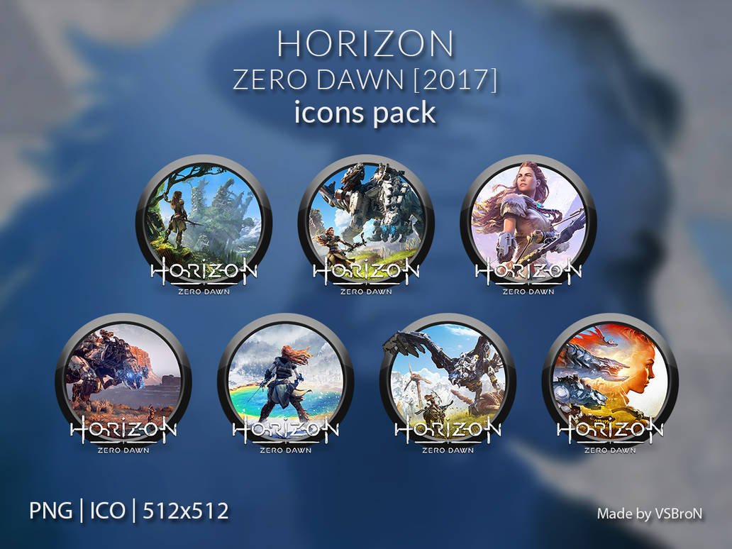 Horizon Zero Dawn [2017] Icons Pack by VSBroN on DeviantArt