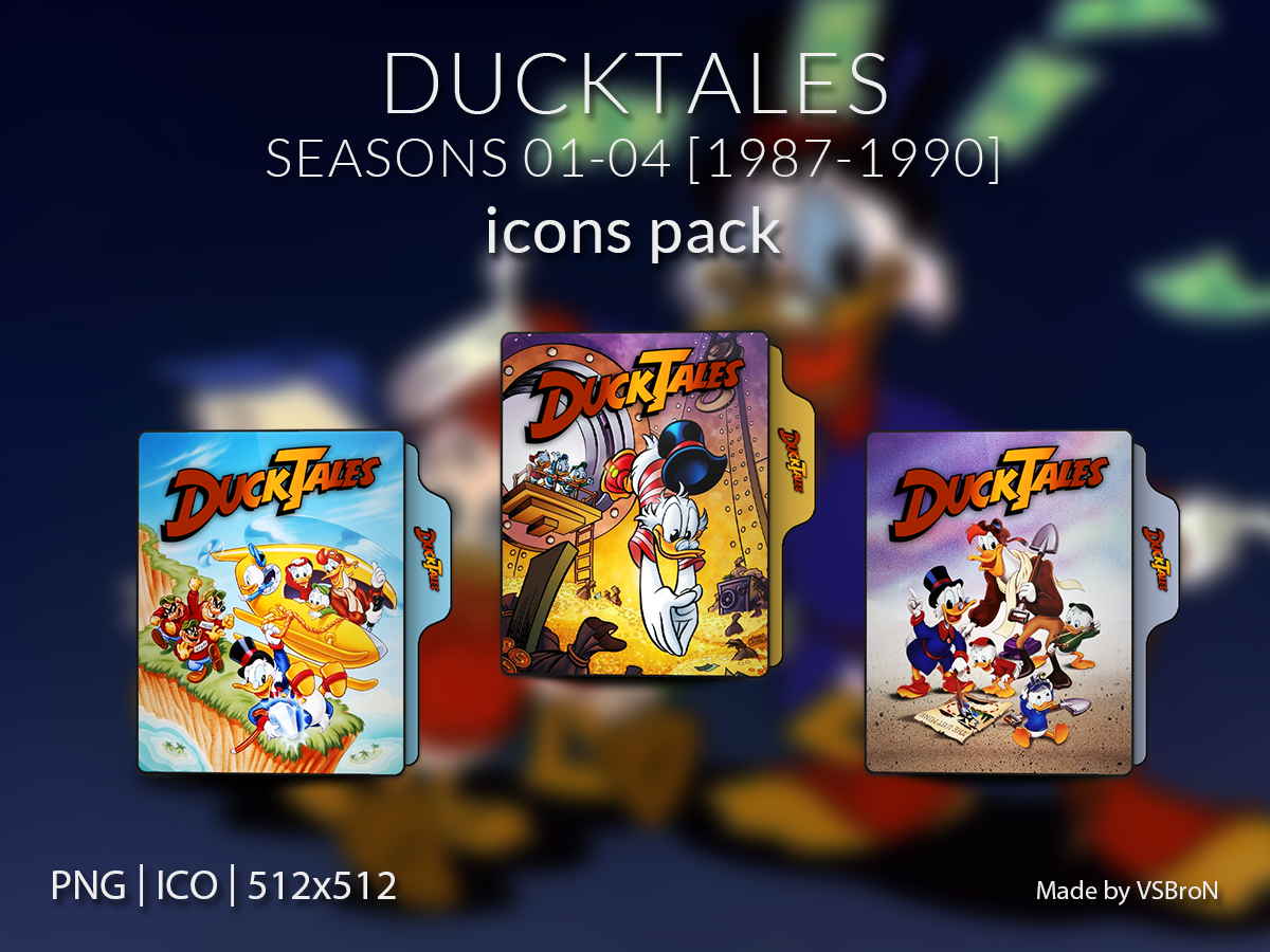DuckTales [1987] Icons Pack by VSBroN on DeviantArt