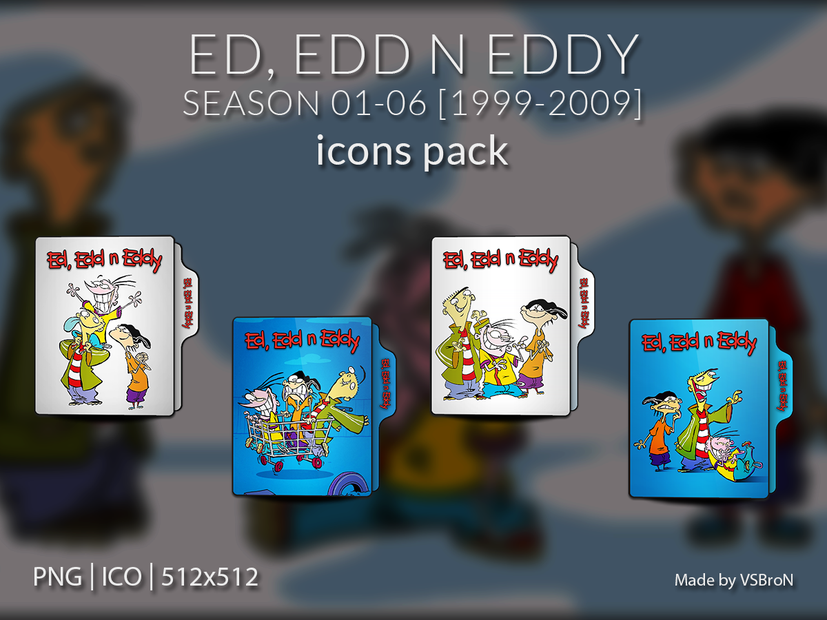 Ed, Edd n Eddy [1999] Icons Pack by VSBroN on DeviantArt