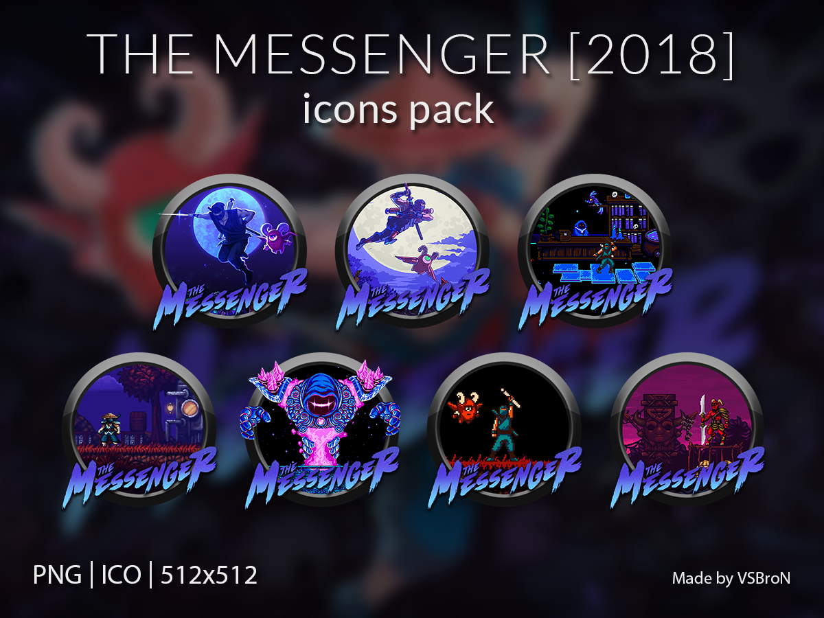The Messenger [2018] Icons Pack by VSBroN on DeviantArt