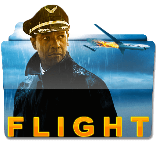 Flight (2012) folder icon (Orange) by MrSixThree on DeviantArt