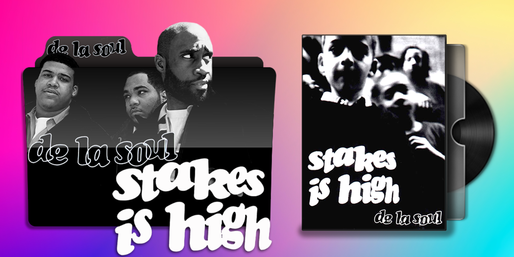 De La Soul - Stakes Is High (1996) Folder Icon Set by MrSixThree on ...