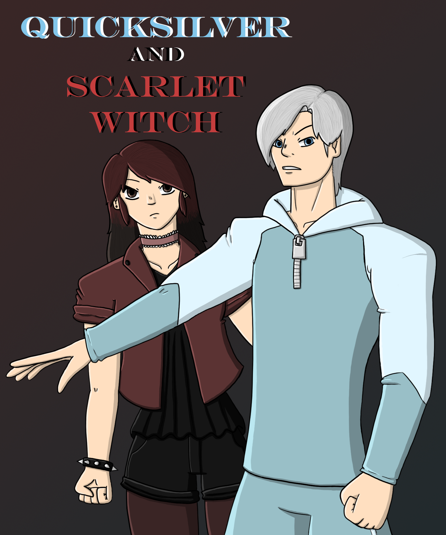 Maximoff Twins by Totofwago on DeviantArt