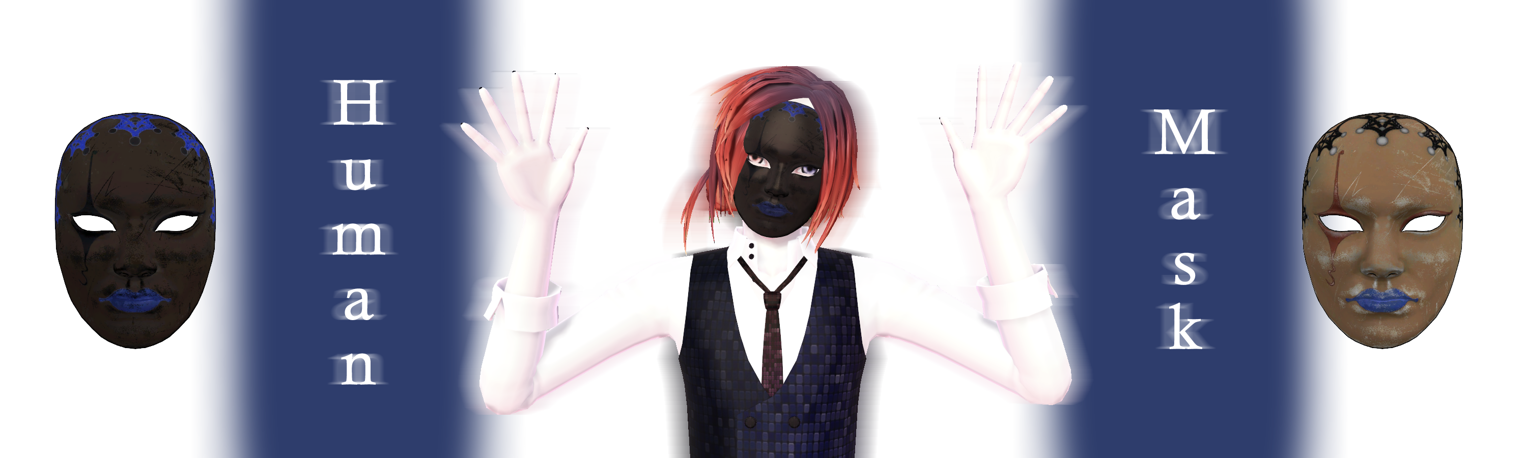 [MMD] Humanmask DL by JoanAgnes on DeviantArt