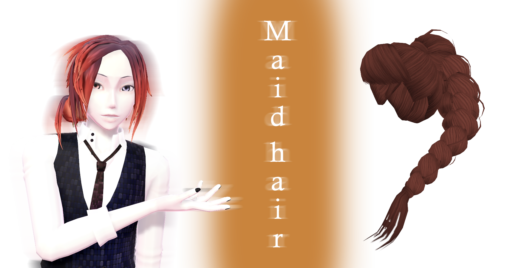 [MMD] Maid Hair DL by JoanAgnes on DeviantArt