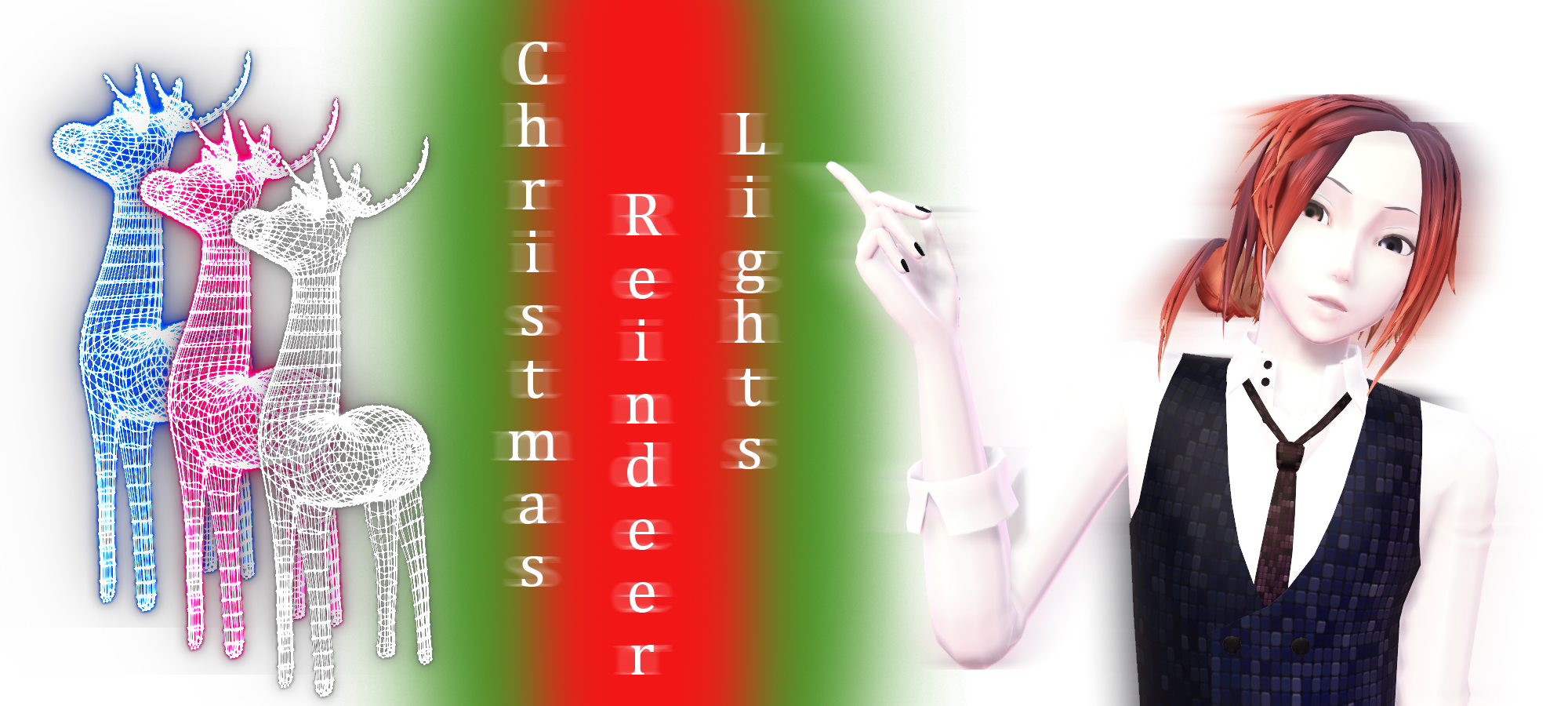 [MMD] Christmas Reindeer Lights DL by JoanAgnes on DeviantArt