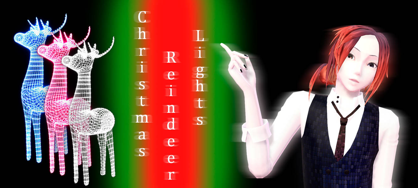 [MMD] Christmas Reindeer Lights DL by JoanAgnes on DeviantArt