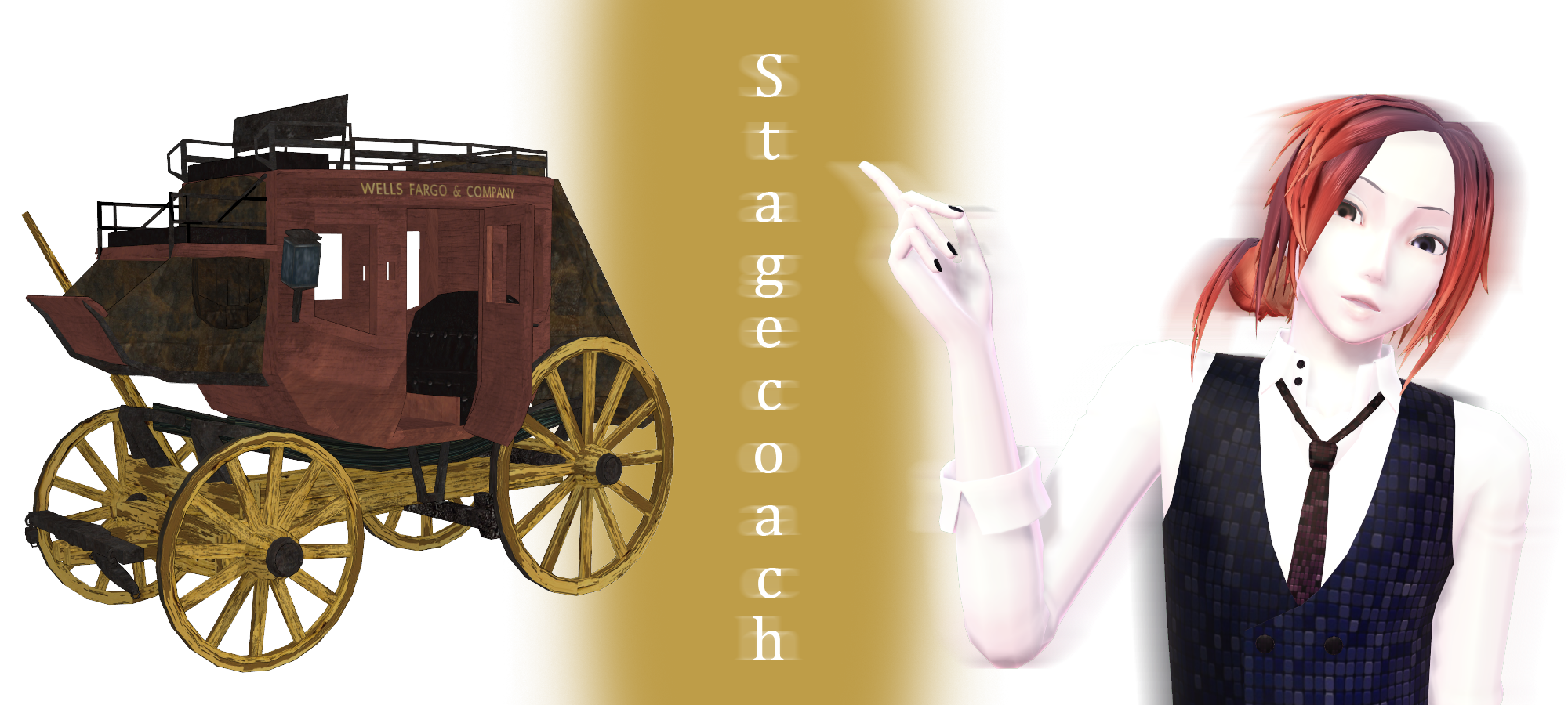 [MMD] Stagecoach DL by JoanAgnes on DeviantArt