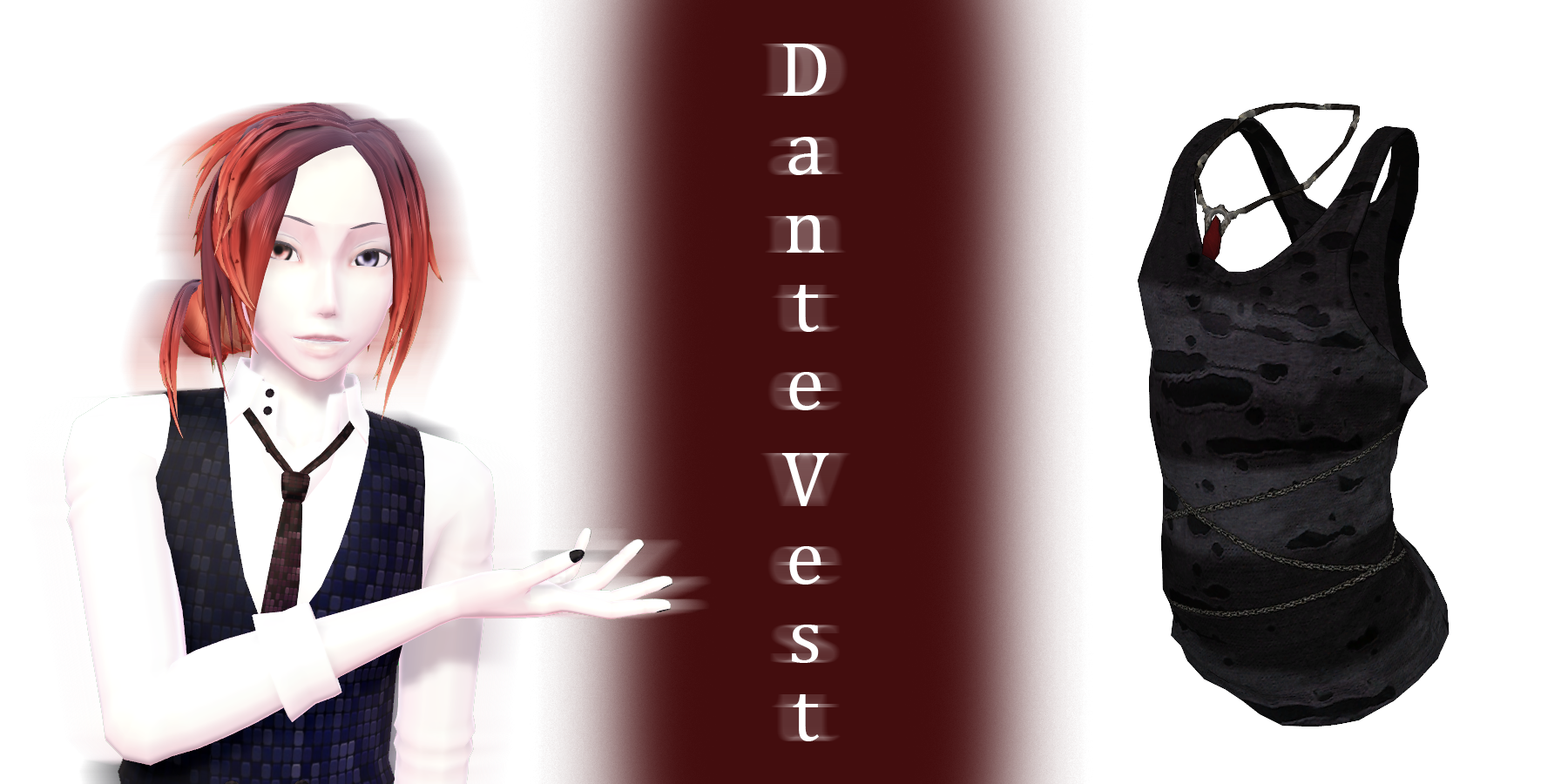 [MMD] Dante vest DL by JoanAgnes on DeviantArt