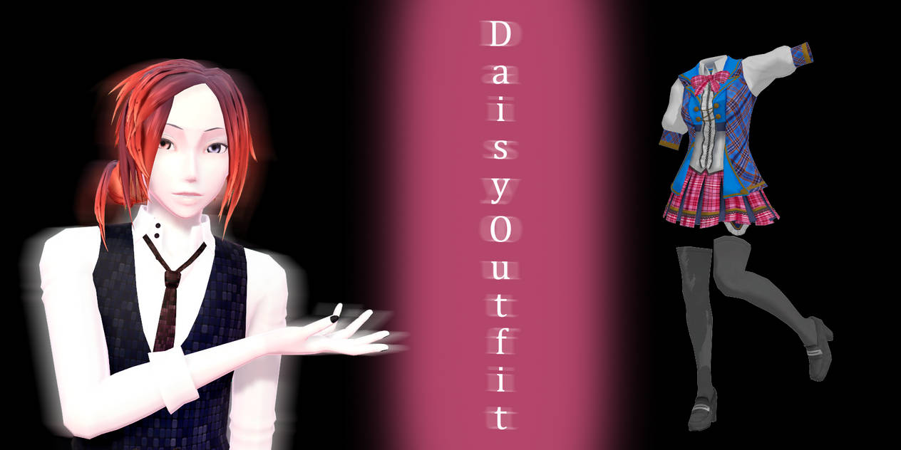 [MMD] Daisy outfit DL by JoanAgnes on DeviantArt