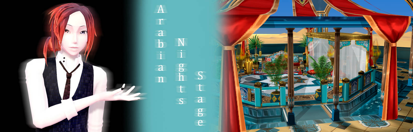 [MMD] Arabian Nights Stage DL by JoanAgnes on DeviantArt