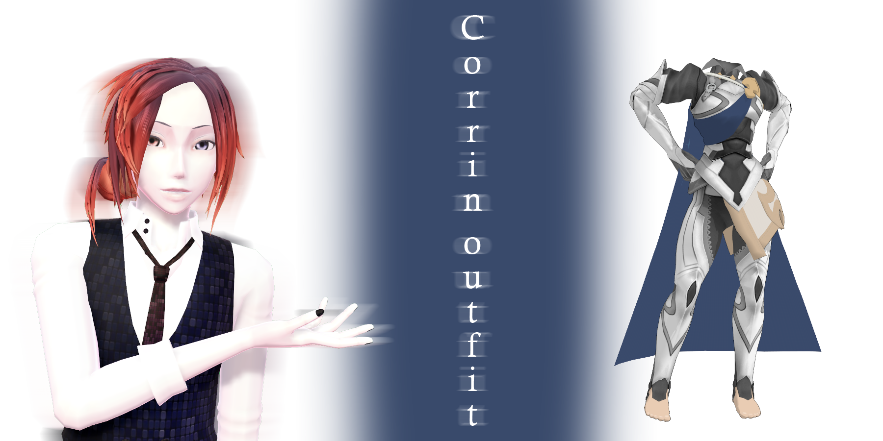 [MMD] Corrin outfit - DL by JoanAgnes on DeviantArt