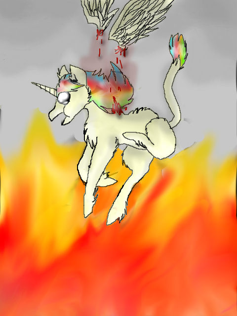 alicorn hell by smilingcatgirl on DeviantArt