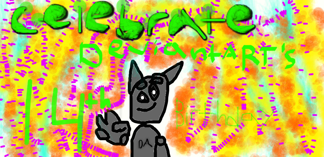 Celebrate DeviantART's 14th Birthday by dmonahan9 on DeviantArt