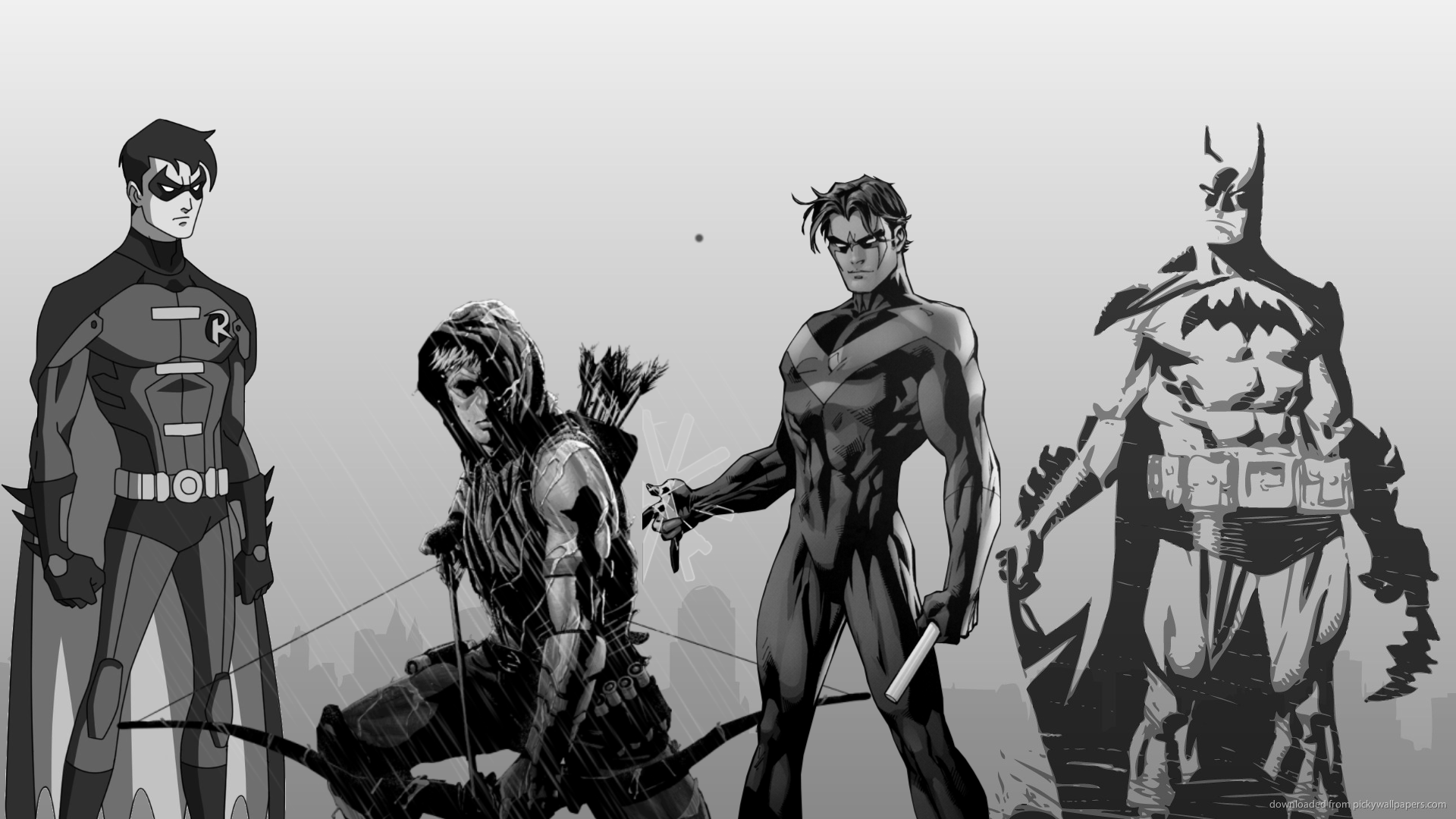 Batman Nightwing Green Arrow Tim Drake by TheDarkKnight7 on DeviantArt